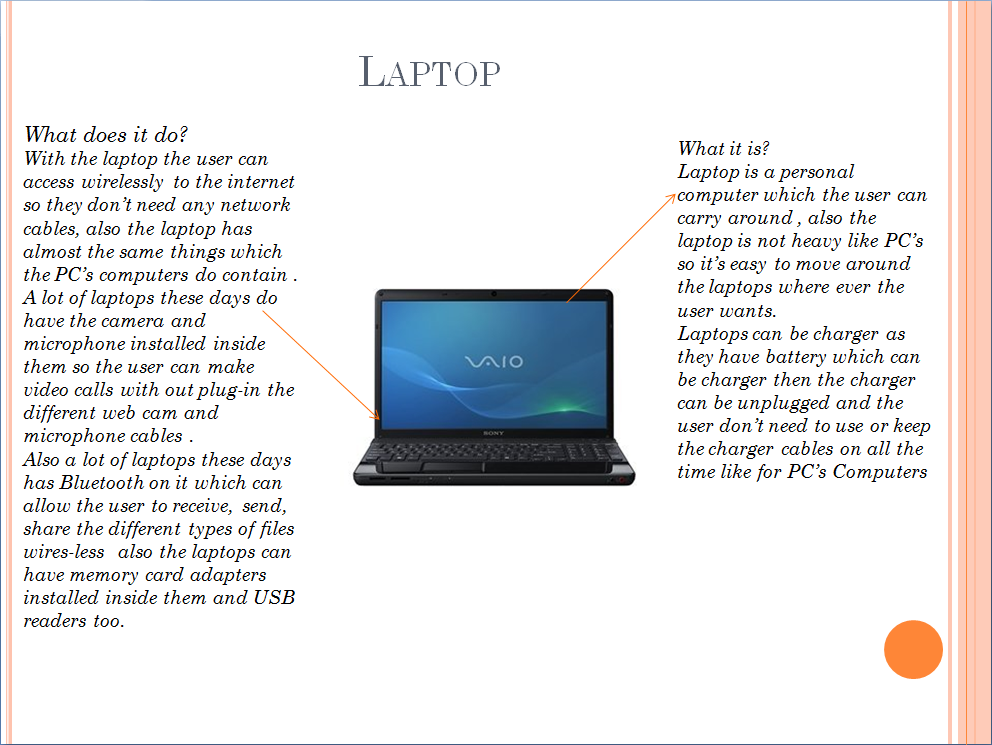 Aida's Computer System: Different Types of Computer Systems