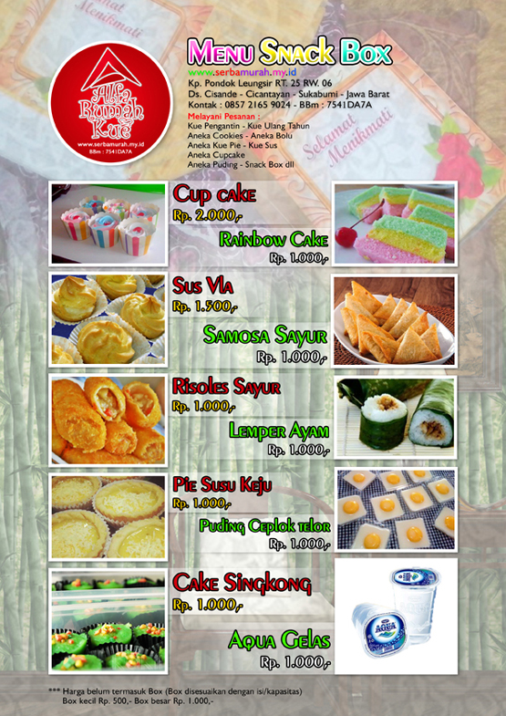 snack box murah Sukabumi