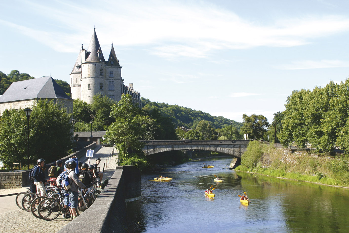 Durbuy, the smallest city of Belgium