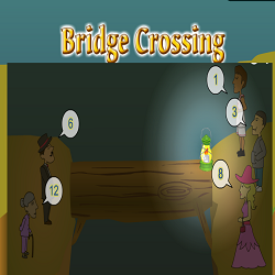 Bridge Crossing Brain Teaser Game