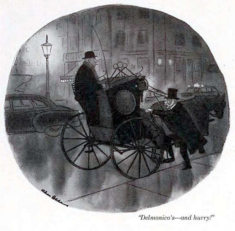 Hairy Green Eyeball 3: Chas Addams early 1950s