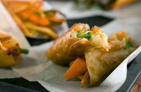 Filo vegetable turnovers recipe | Arabic Food Recipes