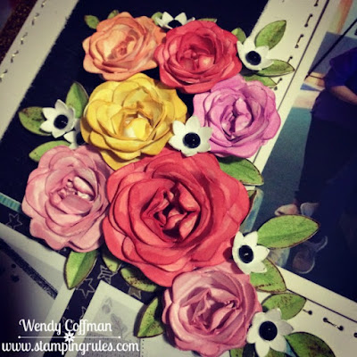 Stamping Rules!: Day 127: Rolled Flower Tutorial