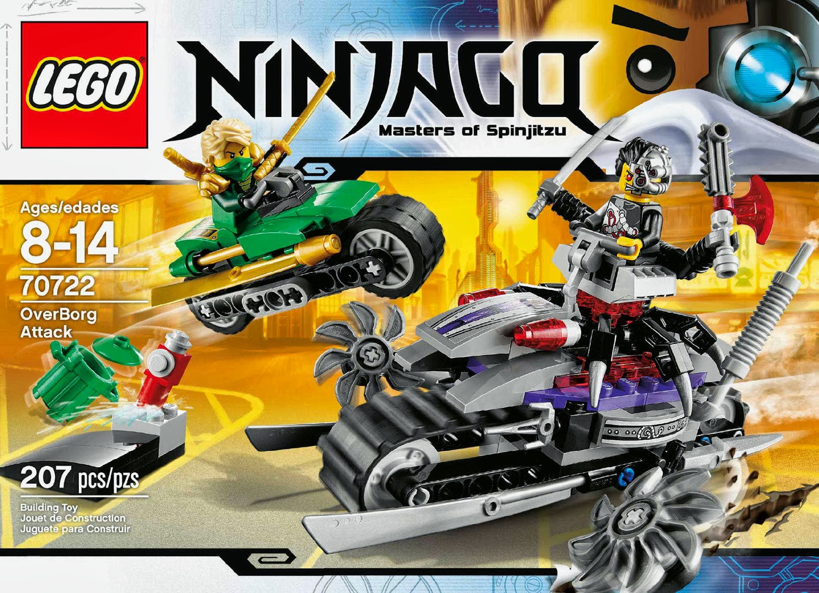 LEGO gosSIP: 260913 LEGO 70722 OverBorg Attack box art and pictures