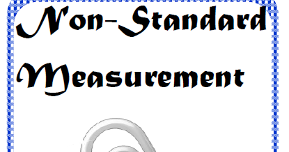 Free Non-Standard Measurement Student Booklet | Classroom Freebies ...
