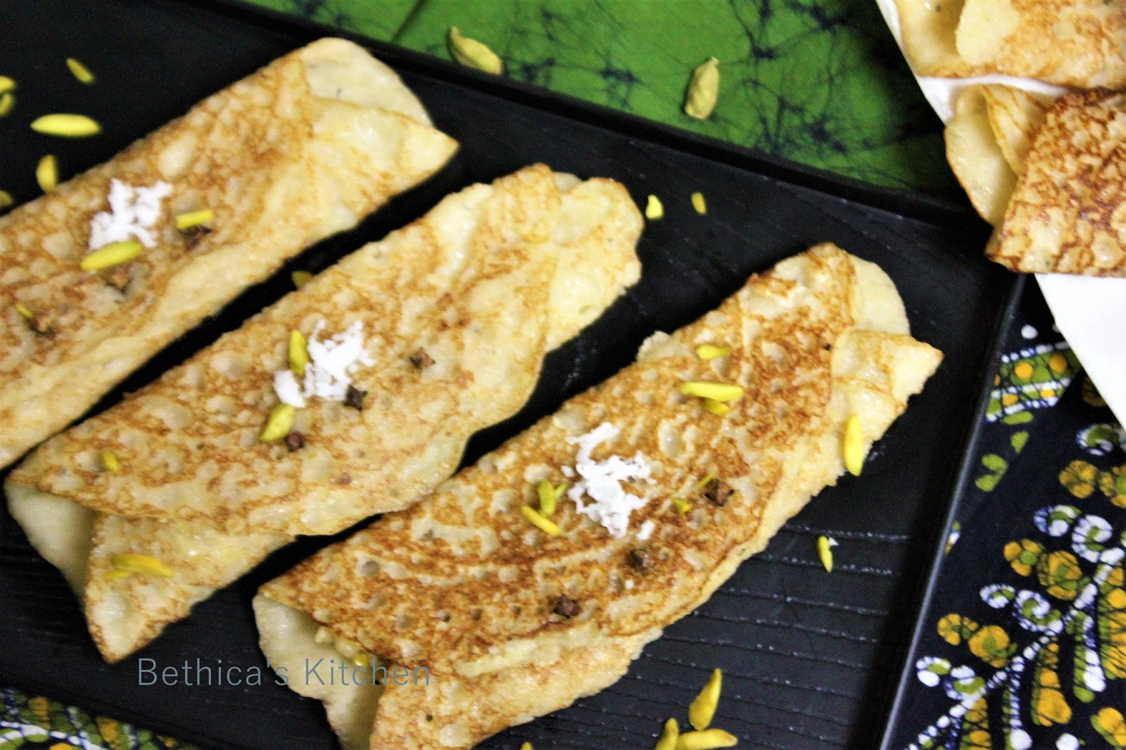 Bethica's Kitchen Flavours: Pati Shapta Pithe (Traditional Bengali Sweet)
