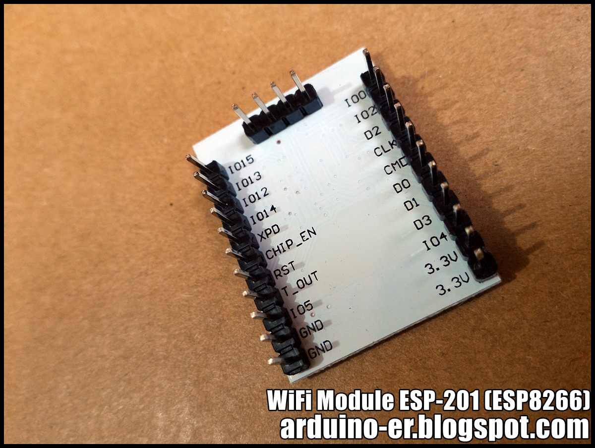 Arduino-er: WiFi Module ESP-201 (ESP8266) Arduino-er: WiFi Module ESP-201 (ESP8266)