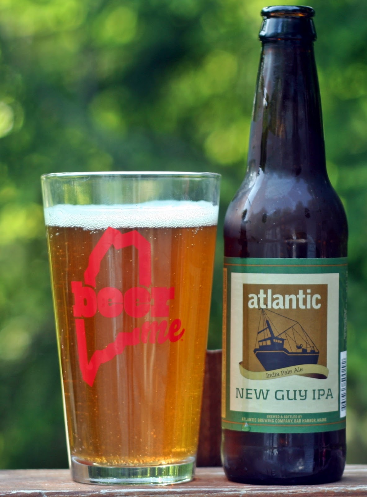 The Insurance Guy's Beer Blog: 245. Atlantic Brewing New Guy IPA
