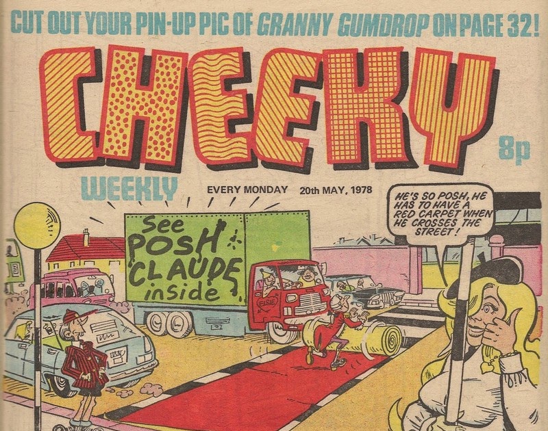 Cheeky Weekly: Cheeky Weekly cover date 20 May 1978