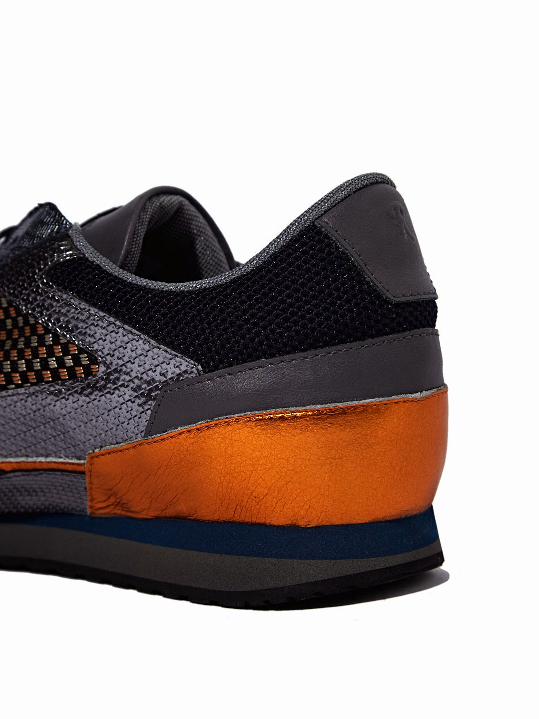 Runner On A Different Track: Raf Simons Mens Metallic Runner | SHOEOGRAPHY