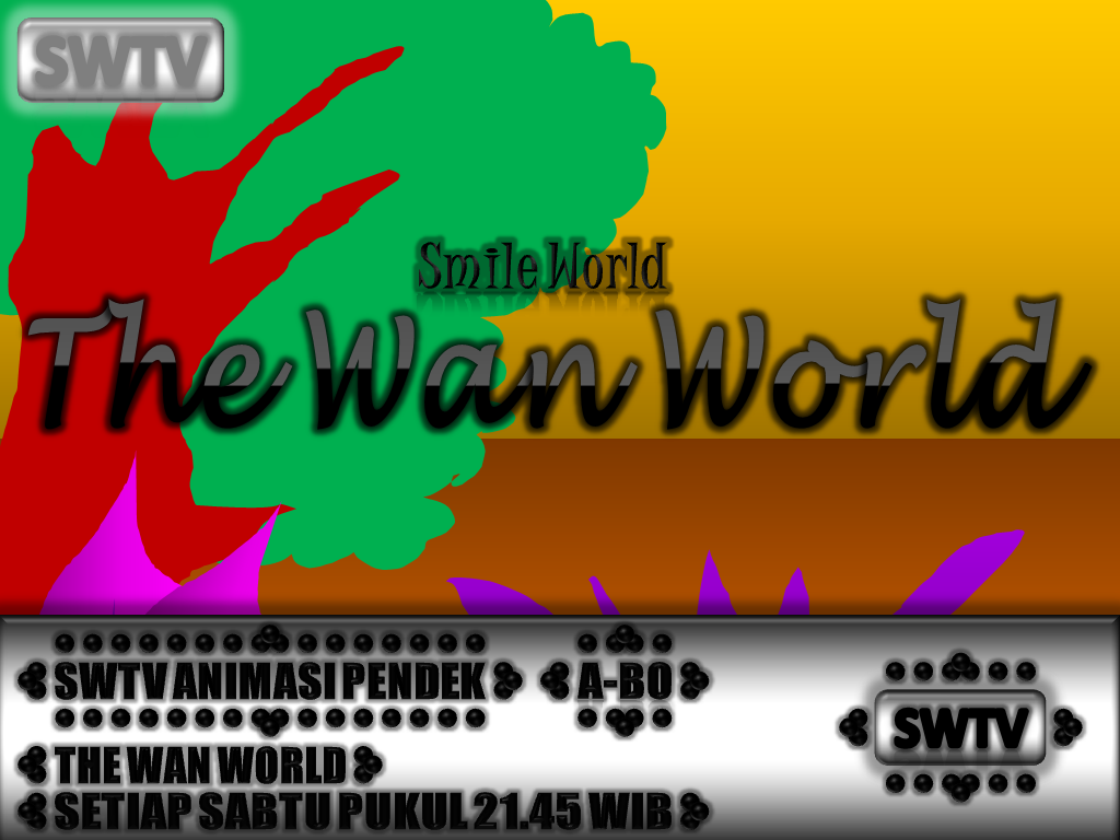 SMILE WORLD TELEVISION: PENGGANTIAN LAMBANG SWTV