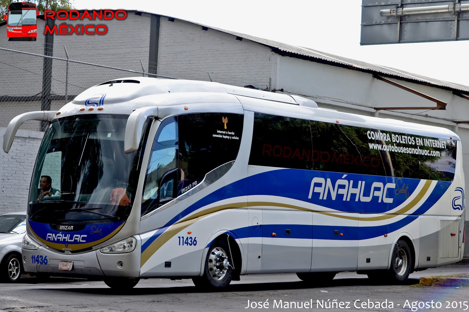 RODANDO MÉXICO : Scania Irizar i8 para ANÁHUAC de Grupo Estrella Blanca