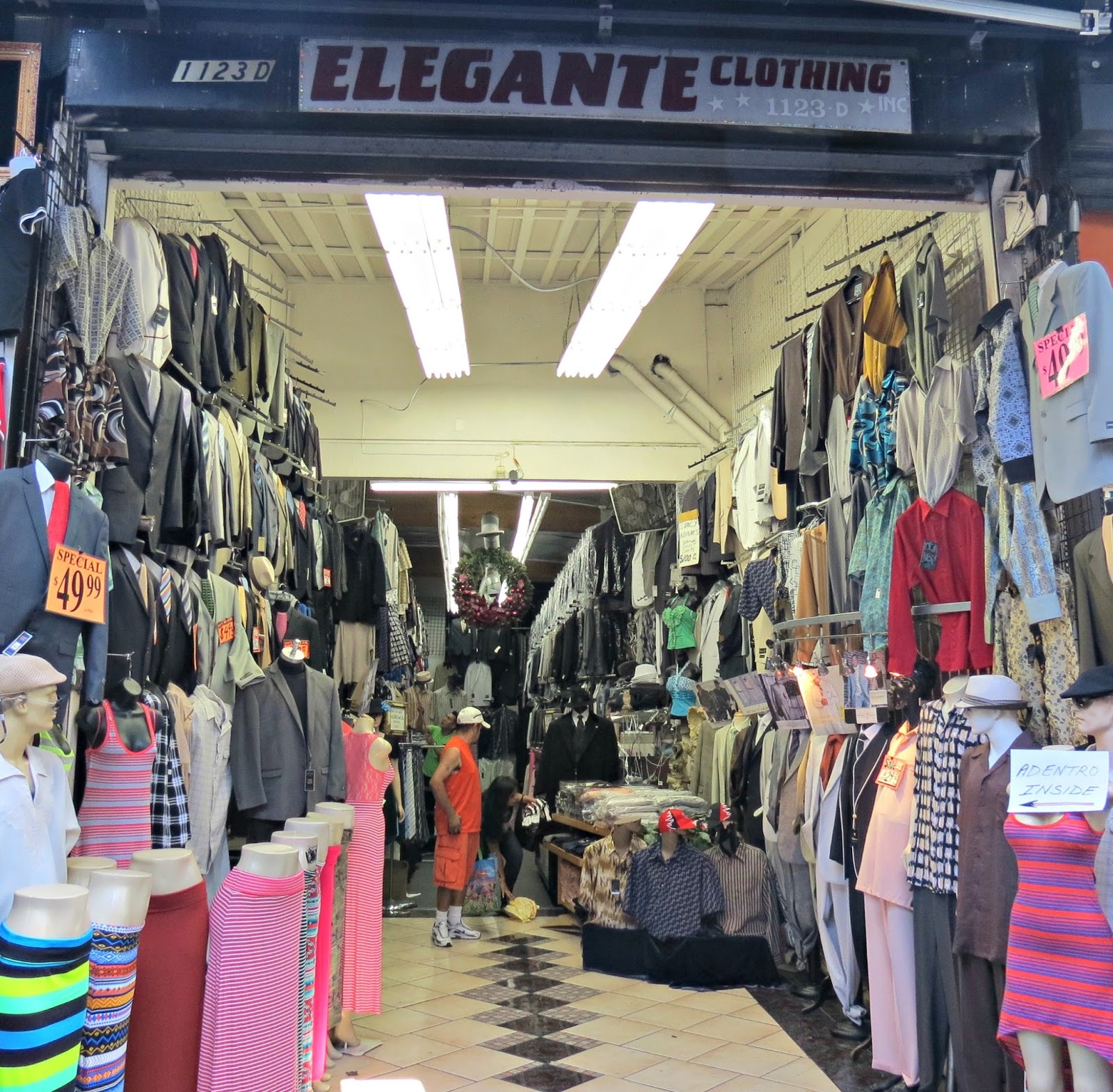 The Santee Alley: Elegante Clothing The Santee Alley: Elegante Clothing