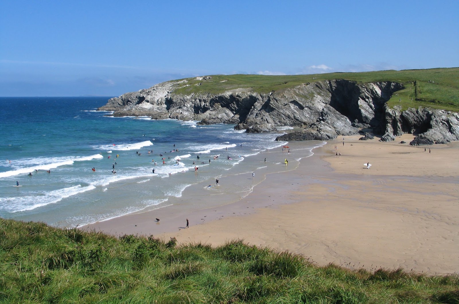 www.aroundaboutbritain.co.uk Treworgans Holiday Park, Cubert, Newquay ...
