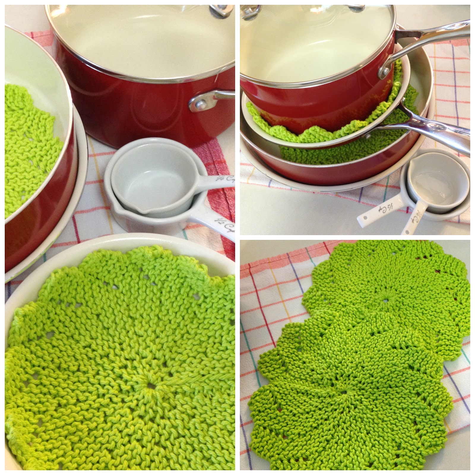big sky diy: Pan Protectors and Scrubby's for the Kitchen