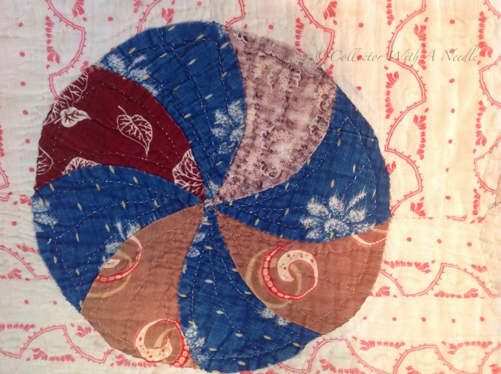 Collector With A Needle: Spinning Ball Quilt