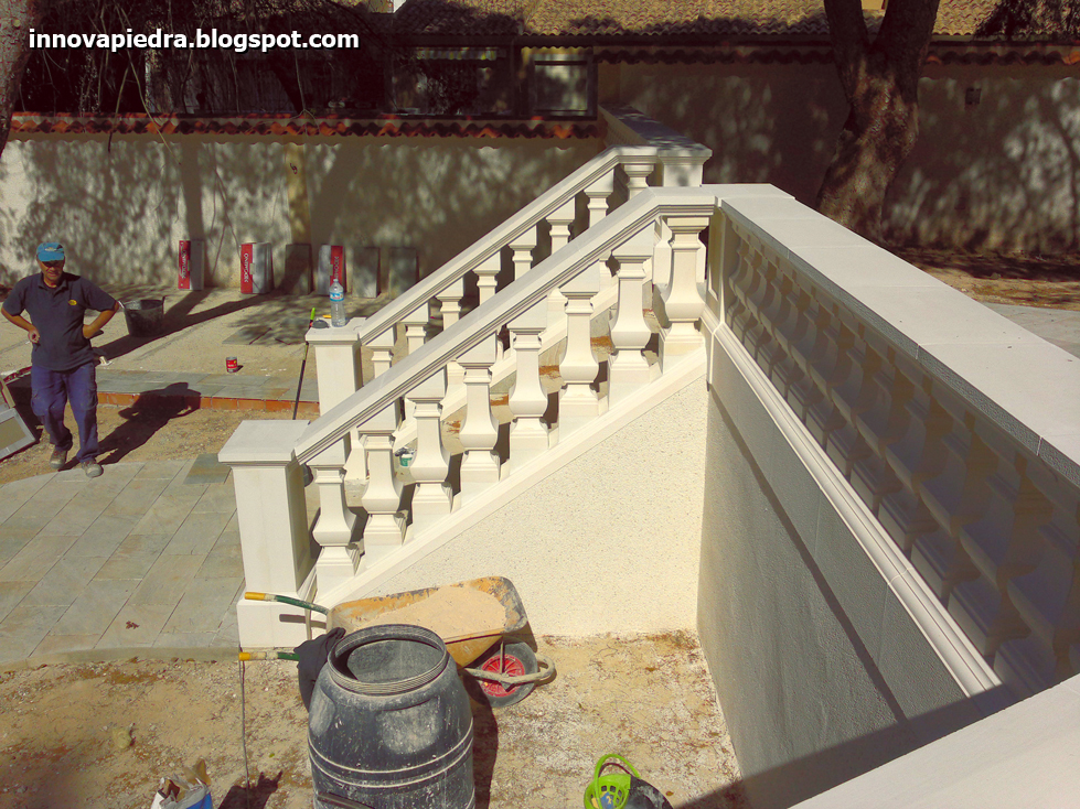 Balaustrada gama EXCLUSIVA (obra) | INNOVAPIEDRA