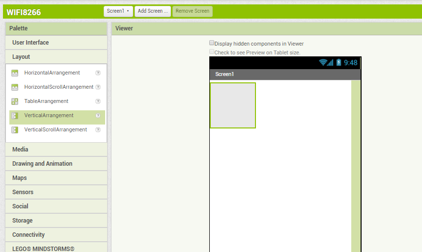 Control multiple NodeMCU with App-inventor application.