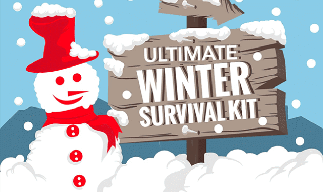Ultimate Winter Survival Kit #Infographic - Visualistan