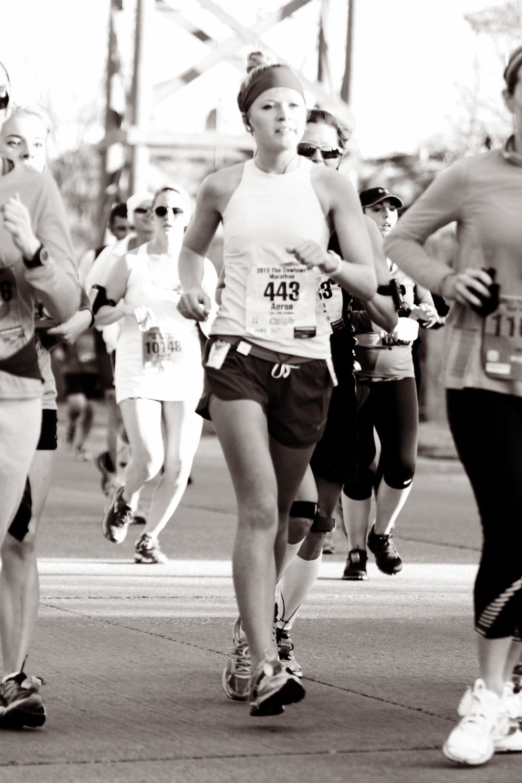 This is a picture from my first marathon.