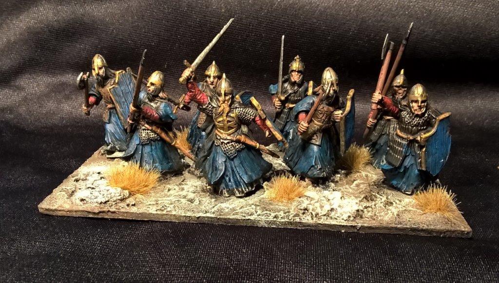 Craig's Wargaming Blog: Black Numenorean Infantry done