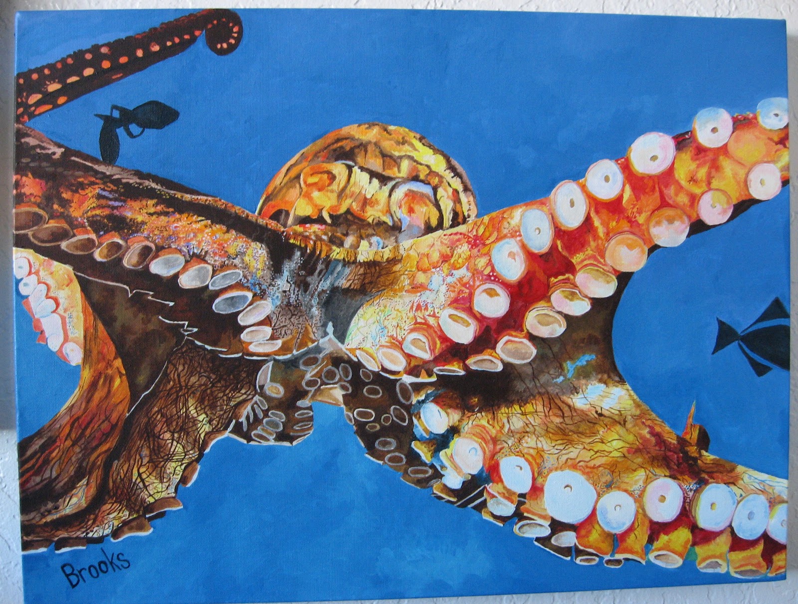 Artwork by Trish: Hawaiian Tako