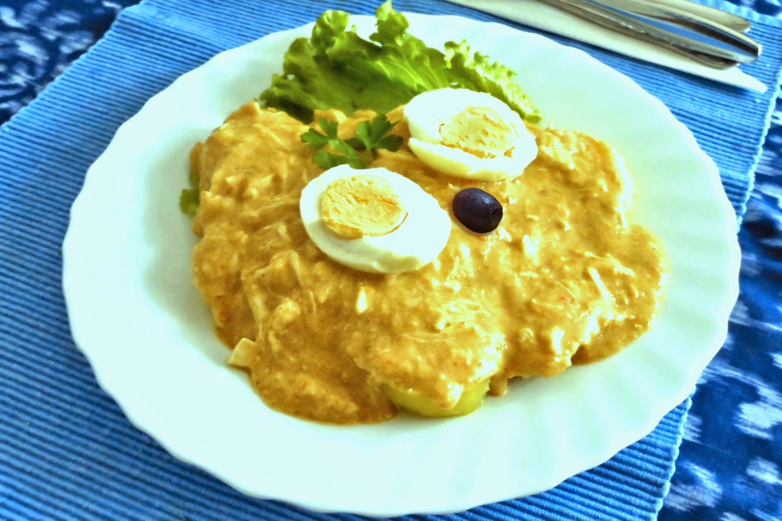 Aji de Gallina : RECETAS MAGICAS DE COCINA