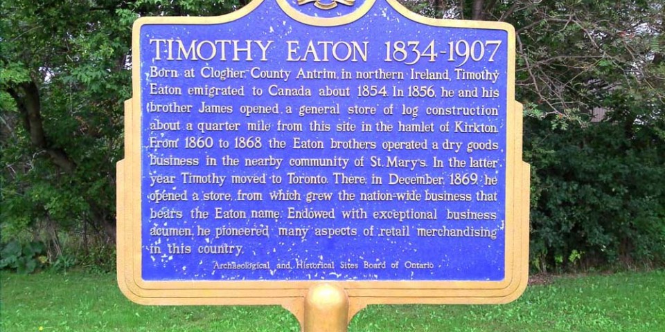 Culbert Family History: Eaton's Rural Roots