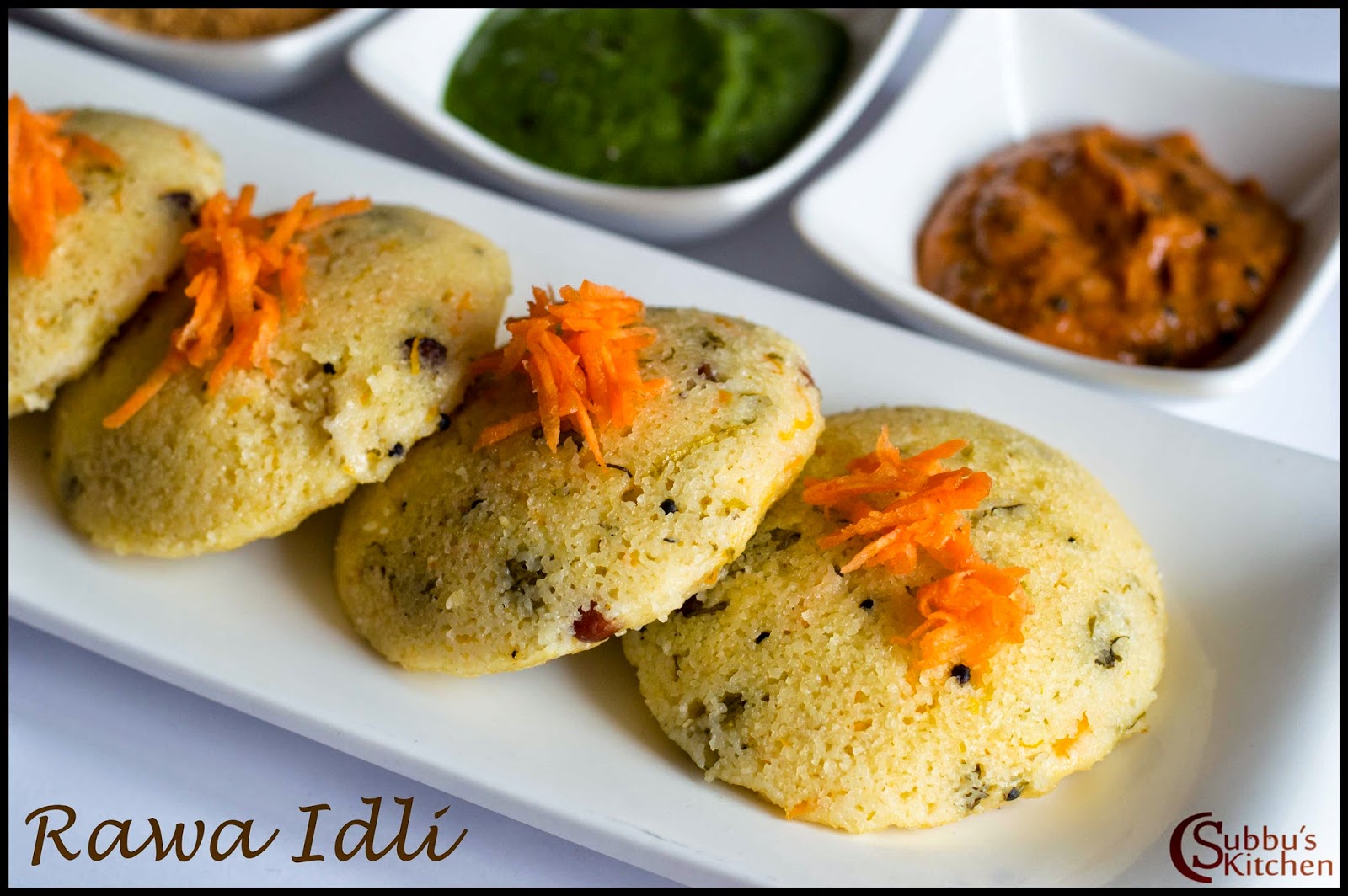 Rawa Idly | Subbus Kitchen