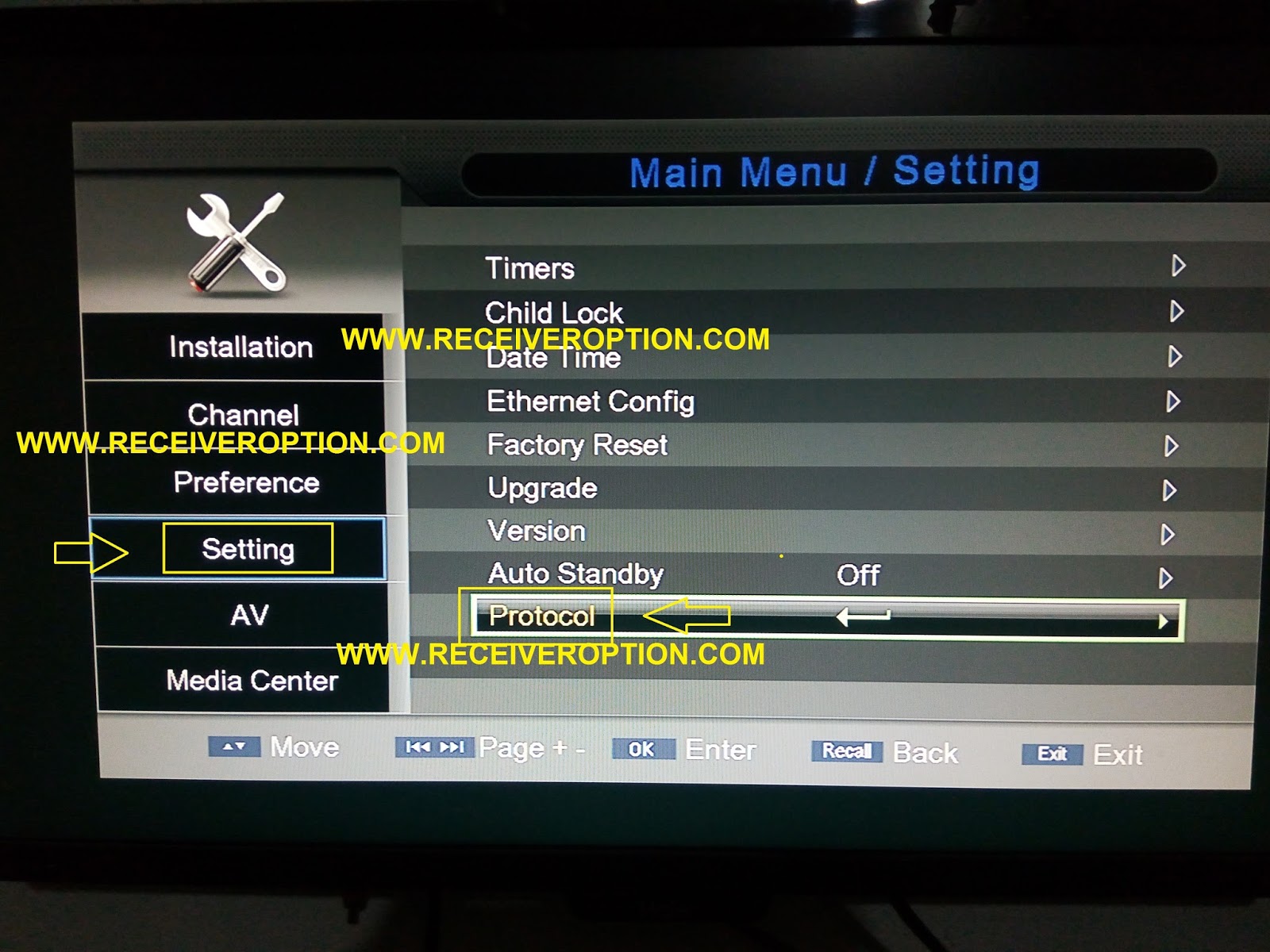 NEWMAX 774 MINI HD MUSIC EXPRESS CCCAM OPTION - How To Enter Biss key ...
