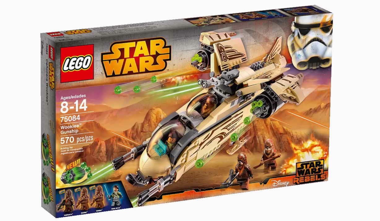LEGO gosSIP: 051014 LEGO 75084 Wookiee Gunship box art and picture