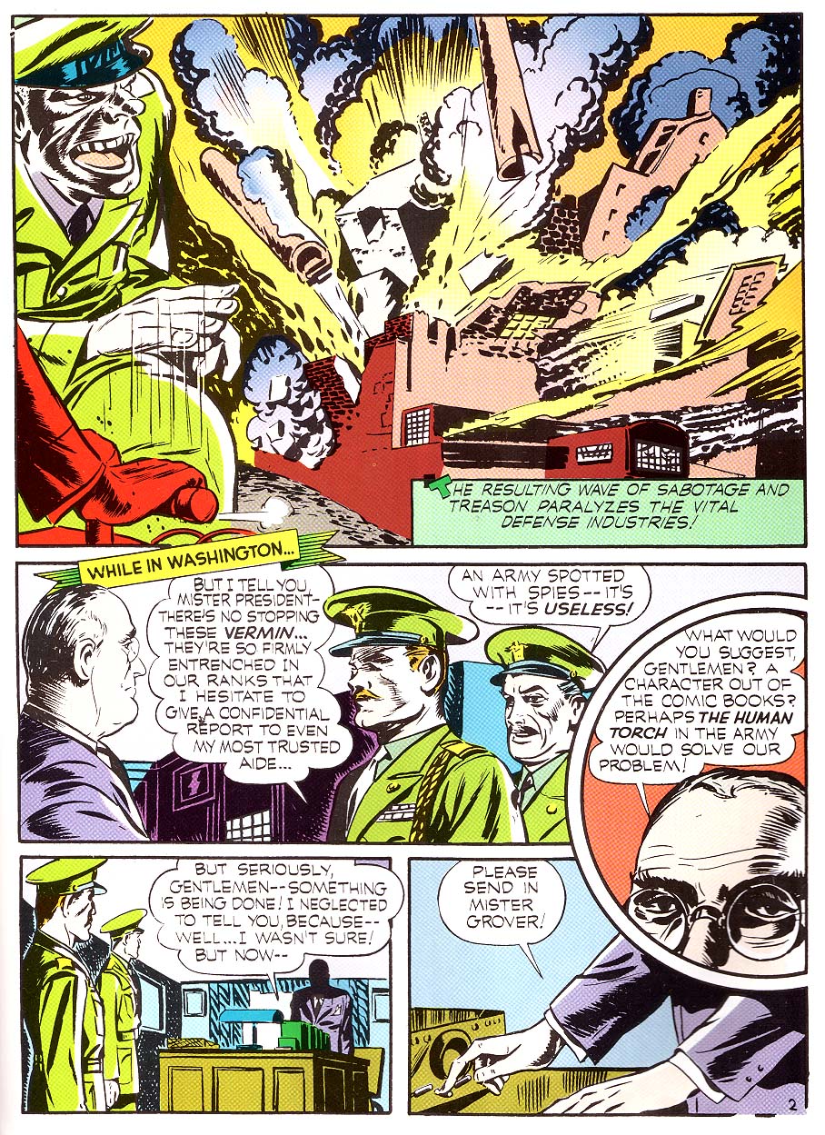 Inside Jeff Overturf's Head: "Meet Captain America" - issue 1 - 1940