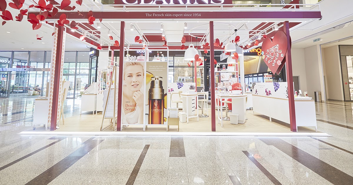 Pen My Blog: Clarins opens its world's first retail kiosk | IOI City ...