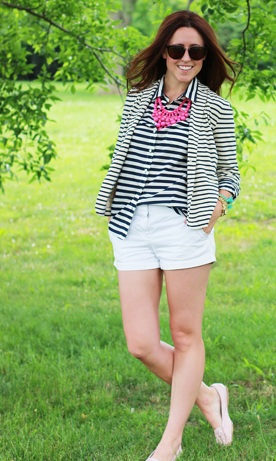 Here & Now | A Denver Style Blog: stripes on stripes