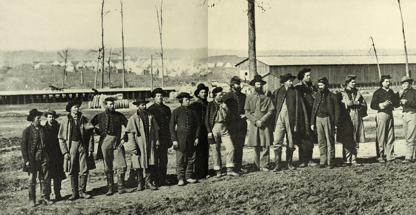 The Chubachus Library of Photographic History: Union Soldiers Posing in ...