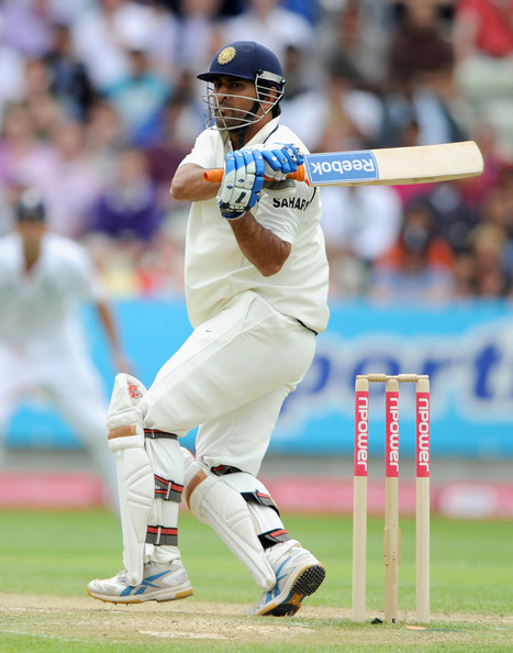 MS Dhoni Photos: Mahendra Singh Dhoni batting against England