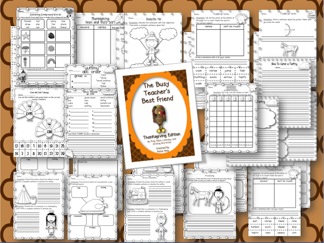 I get you...Busy Teacher's Best Friend - Queen of the First Grade Jungle