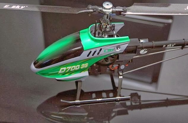 rc fan: my favorite model plane——Esky D700