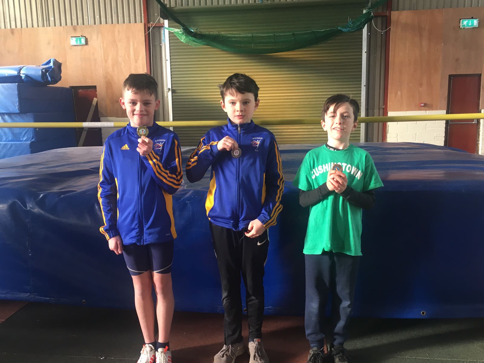 Ratoath Athletic Club: Cushinstown indoor competition