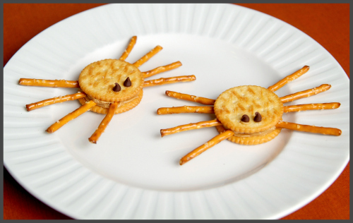 My World of Crazy Fun: Quick And Easy Spider Snacks