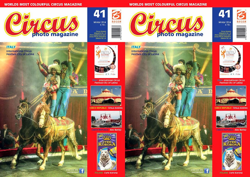 CIRCORAMA PART II: CIRCUS PHOTO MAGAZINE, N°41: SOON...