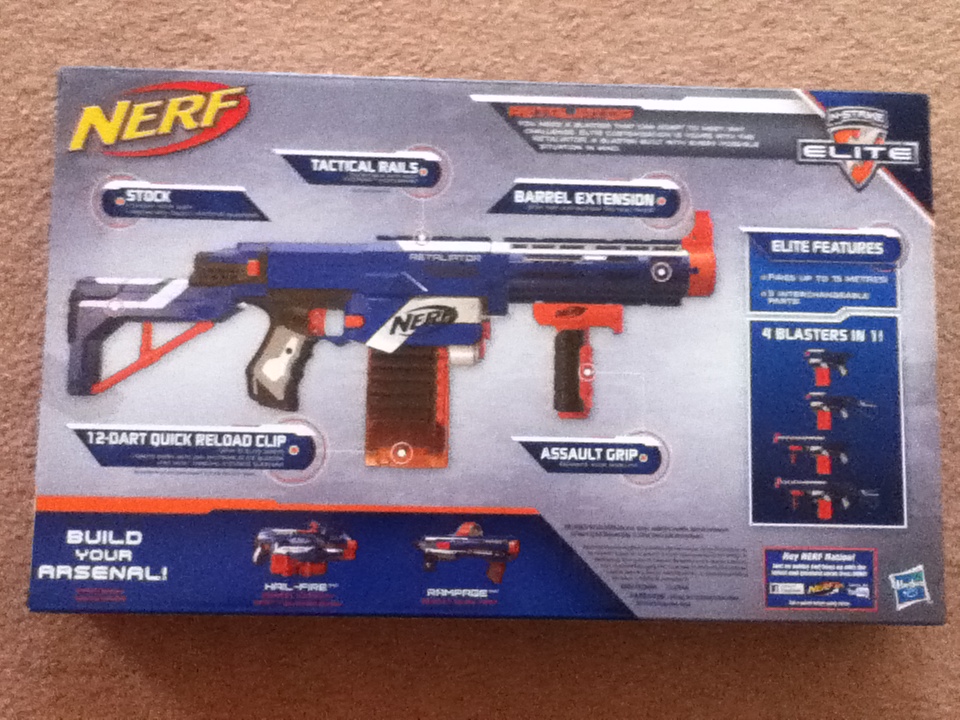 Outback Nerf: Nerf Elite Retaliator Review (15m Aussie version)
