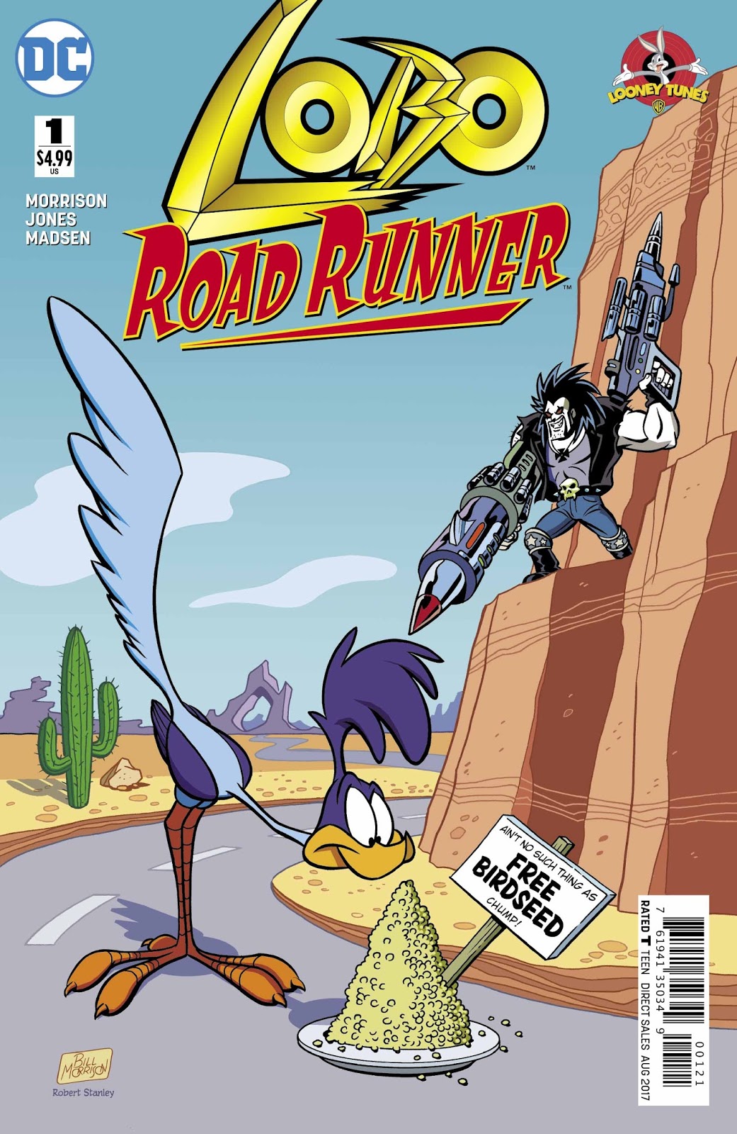 Weird Science DC Comics: PREVIEW: Lobo/Road Runner Special #1