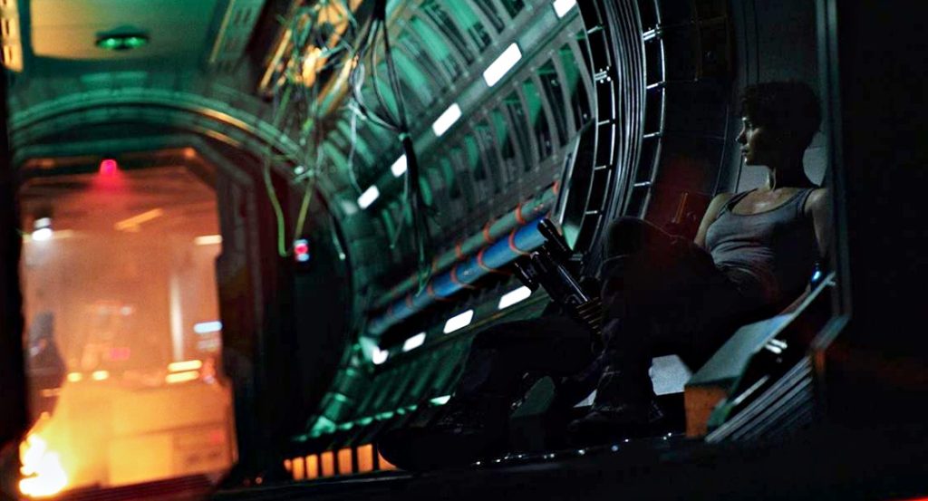 Alien Explorations: Alien Covenant: Colours of lights from spacecraft ...