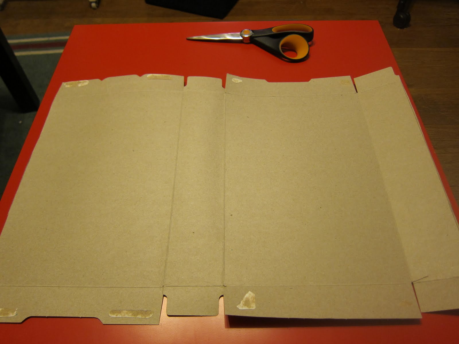 we live in the future: cereal box folders