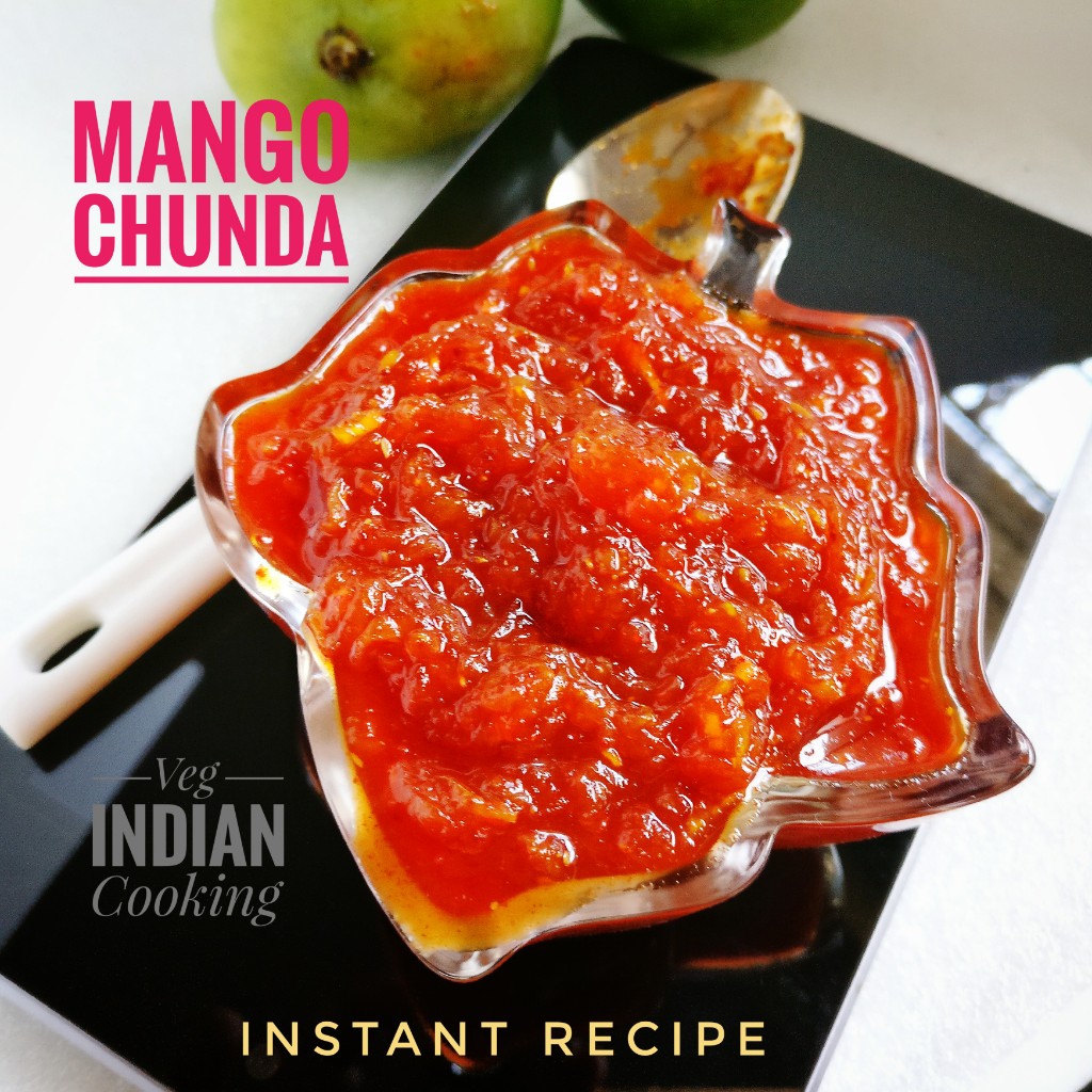 Veg Indian Cooking: Mango Chunda Recipe