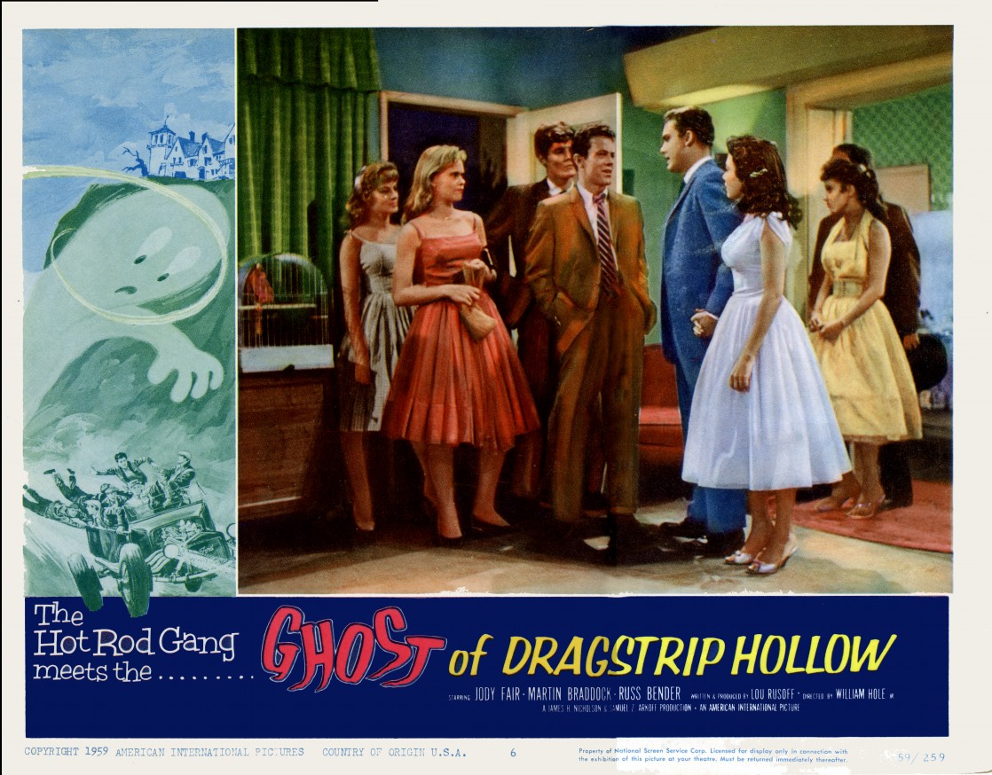 Baker's Log: A Quick Look: GHOST OF DRAGSTRIP HOLLOW (1959)