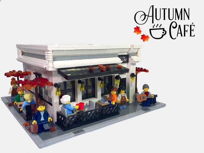 All Day Bricks: Autumn Café LEGO Ideas Project Review