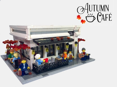 All Day Bricks: Autumn Café LEGO Ideas Project Review