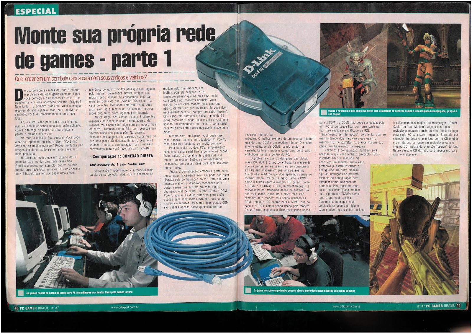 Obué Productions: Revista PC GAMER número 37 - CD EXPERT